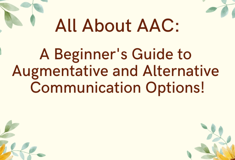 All About AAC: A Guide to Augmentative and Alternative Communication ...